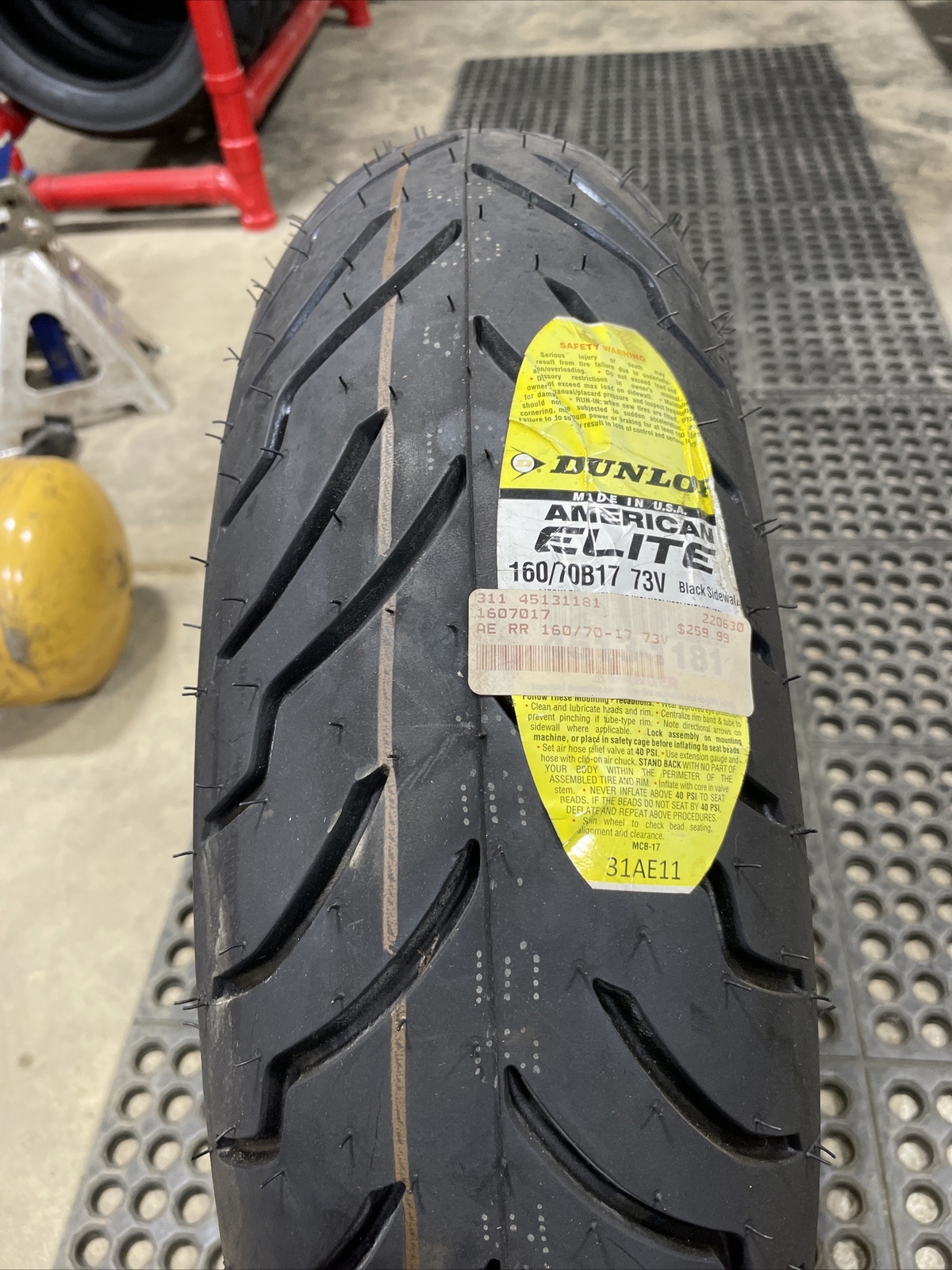 Dunlop - 45131181 - American Elite Rear Tire, 160/70B17 for sale online ...