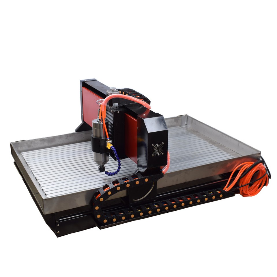 CNC 6090 4axis 2.2KW CNC Router Small CNC Steel Metal Engraving Milling ...