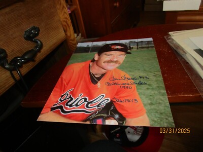 Dan Boone 1990 Baltimore Orioles Pitcher Signed 8X10 Baseball Photo | eBay