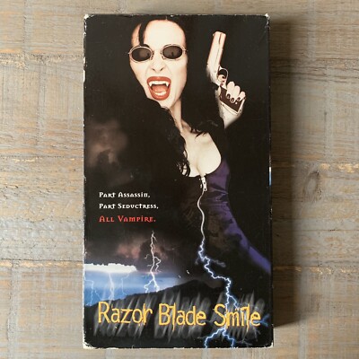 Razor Blade Smile VHS Vampire Horror Eileen Daly Action 90s Palm ...