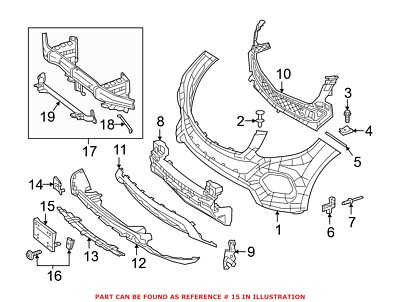 Genuine OEM License Plate Bracket for Mercedes 1668852081 | eBay