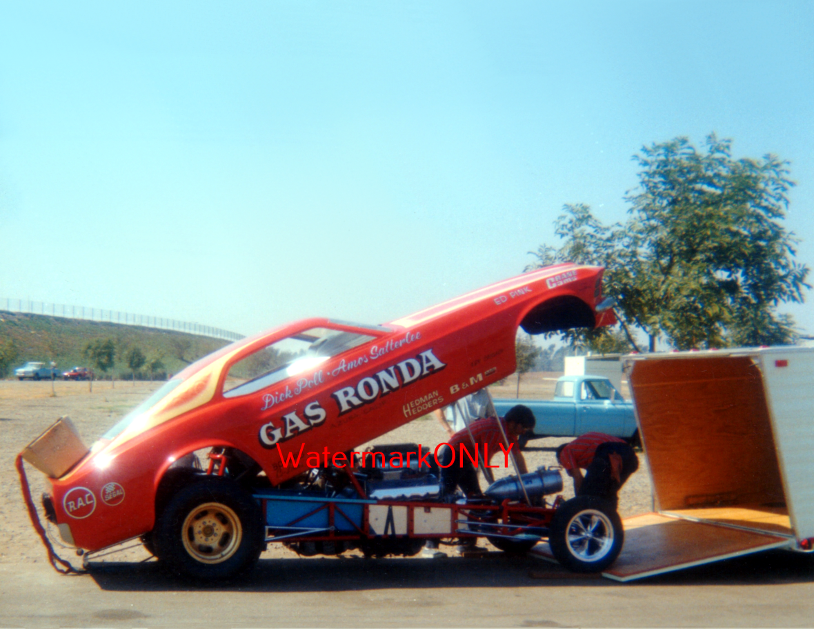 Gaspar "Gas" Ronda 1969 Ford Mustang NITRO Funny Car PHOTO! #(19) | eBay