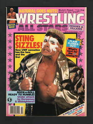 February 1988 Wrestling All Stars Magazine – Sting Cover A4954 | eBay