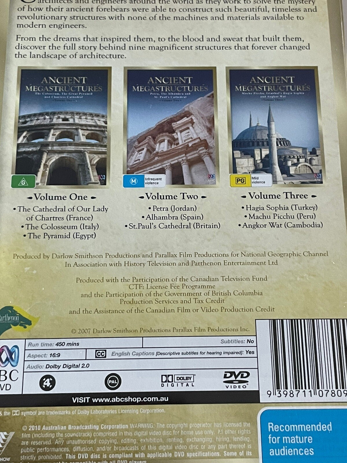 Ancient Megastructures - The Complete Series Documentary History DvD | eBay