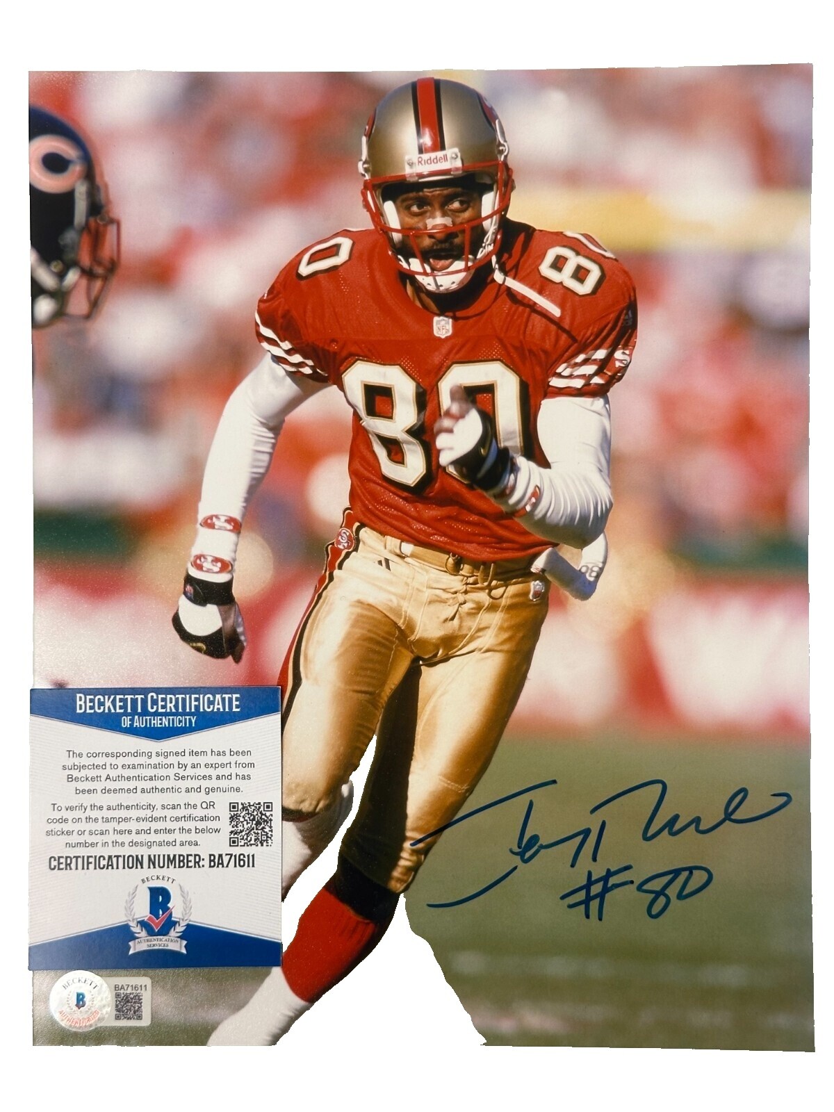 Jerry Rice Signed Photo | eBay