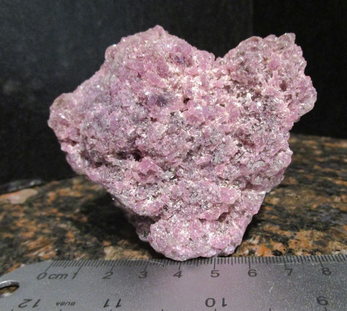 Lavender Lepidolite Intergrown with Gemmy Quartz Crystals | eBay