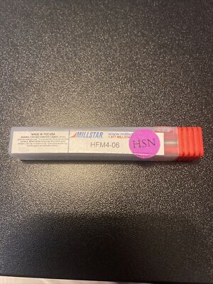Millstar High Feed Carbide End mill HFM4-06 | eBay