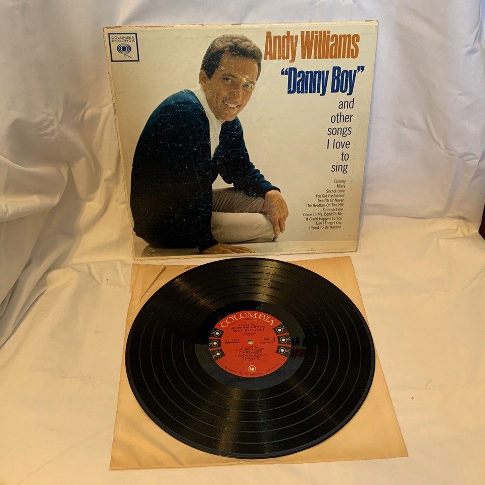 Andy Williams "Danny Boy" And Other Songs I Love To Sing (Vinyl, 1962 ...