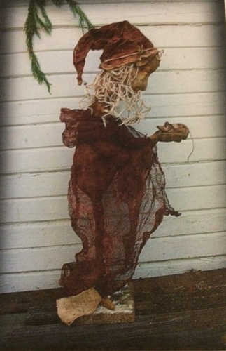 PATTERN Extreme Primitive SANTA CLAUS Doll & Mouse - Kentucky ...
