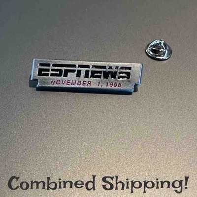 Vintage ESPN ESPNEWS NEWS NOVEMBER 1, 1996 Lapel Pin (U6:2052) | eBay