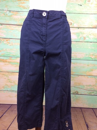 JM Collection Women's Blue Capris Pants Sz 8P | eBay