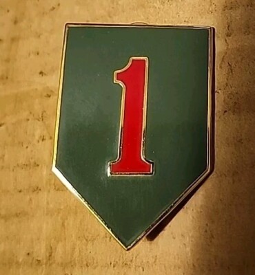 US MILITARY MEDAL ARMY CSIB COMBAT SERVICE IDENTIFICATION BADGE 1ST ...