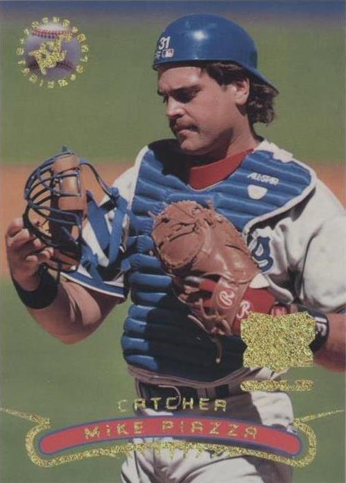1996 Topps Stadium Club - Extreme Players Mike Piazza Gold for sale ...