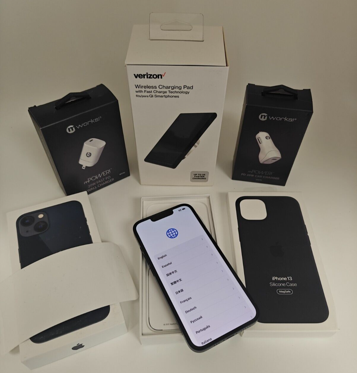 Open Box Apple iPhone 13 128GB Midnight - MLA23LL/A Verizon (ONLY ...