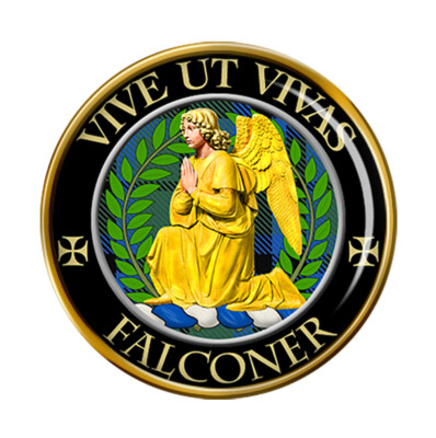 Falconer Scottish Clan Pin Badge | eBay