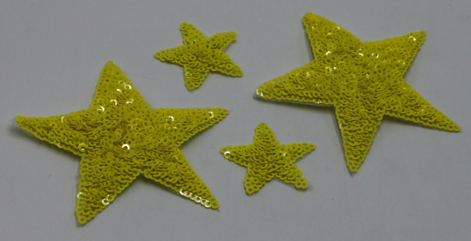 Sequin Star Set: Choose Your Color | eBay