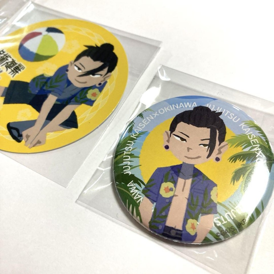 Jujutsu Kaisen Geto Suguru 2025 Okinawa Collaboration Badge & Acrylic ...