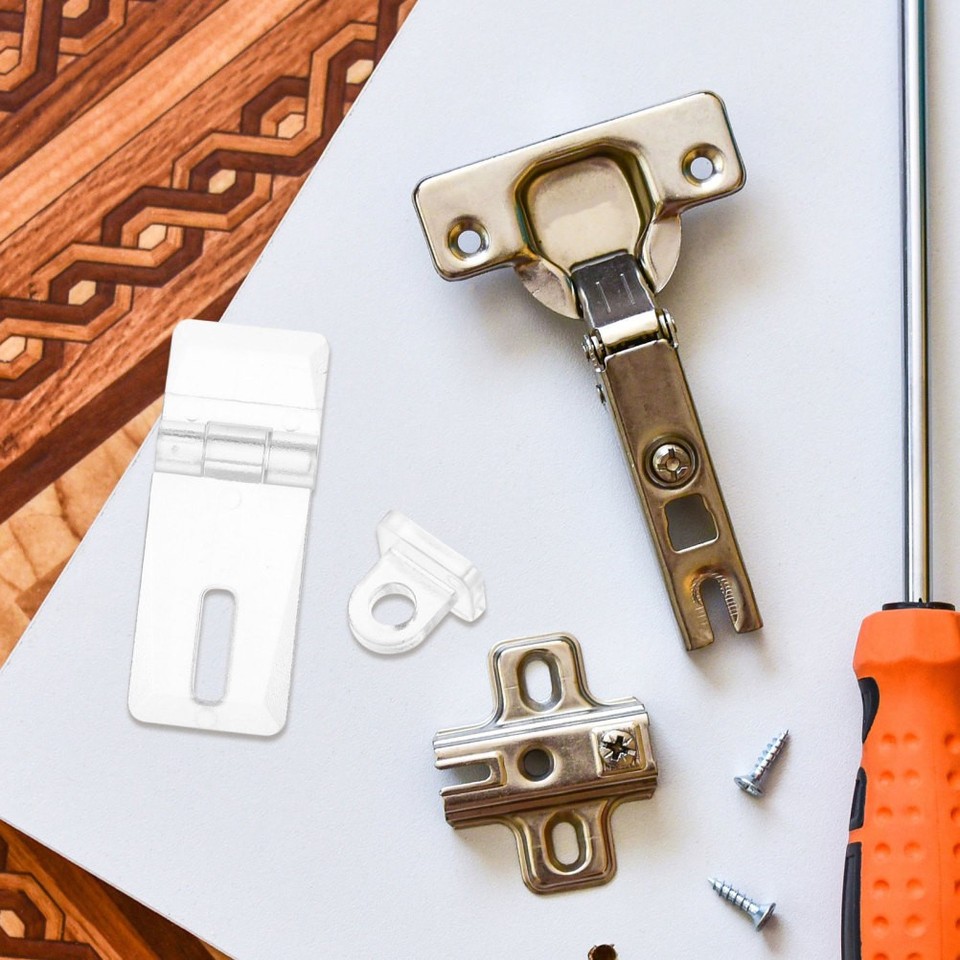 8 Sets Transparent Lock Buckle Clear Acrylic Door Latch Hasp ...