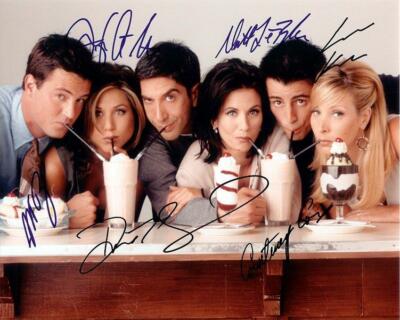 REPRINT - FRIENDS Cast Autographed Signed 8 x 10 Photo Poster RP Man ...