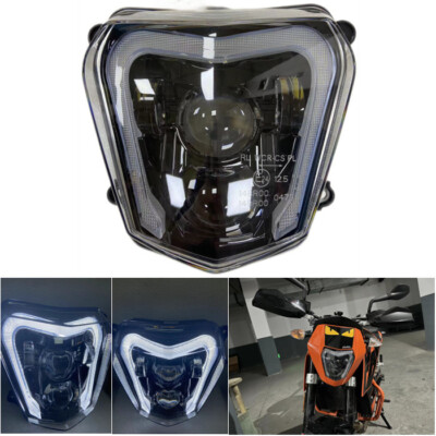 LED Headlight Assembly DRL Day Running Light Kit For KTM 690 Duke 2012 ...