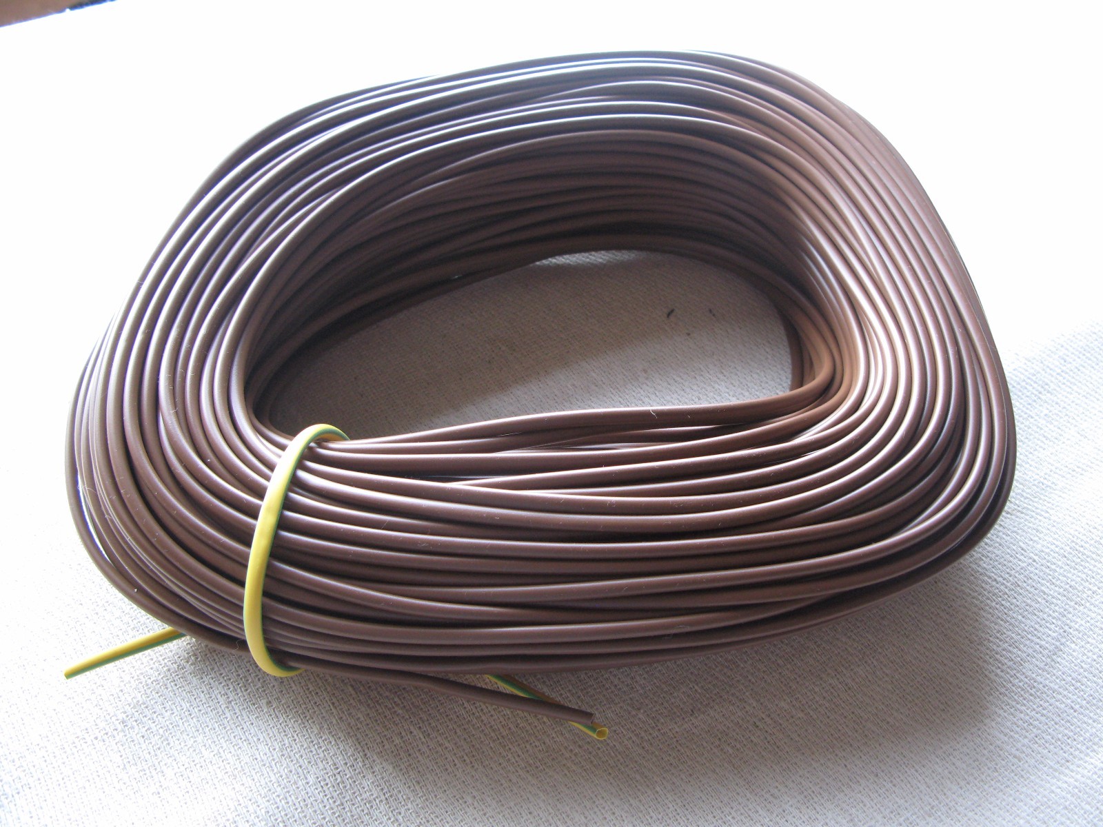 PVC 3mm BROWN Sleeving - Switched Live Conduit - various lengths - 1m ...