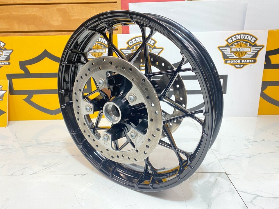 OEM 09-26 Harley 19"in Touring Front Prodigy Rims Wheels Nice | eBay