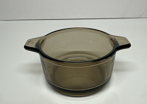 Pyrex Dish Bowl 4 1/2 W X 2.5” Deep 2 Cup Mexico Brown/Grayish Glass ...