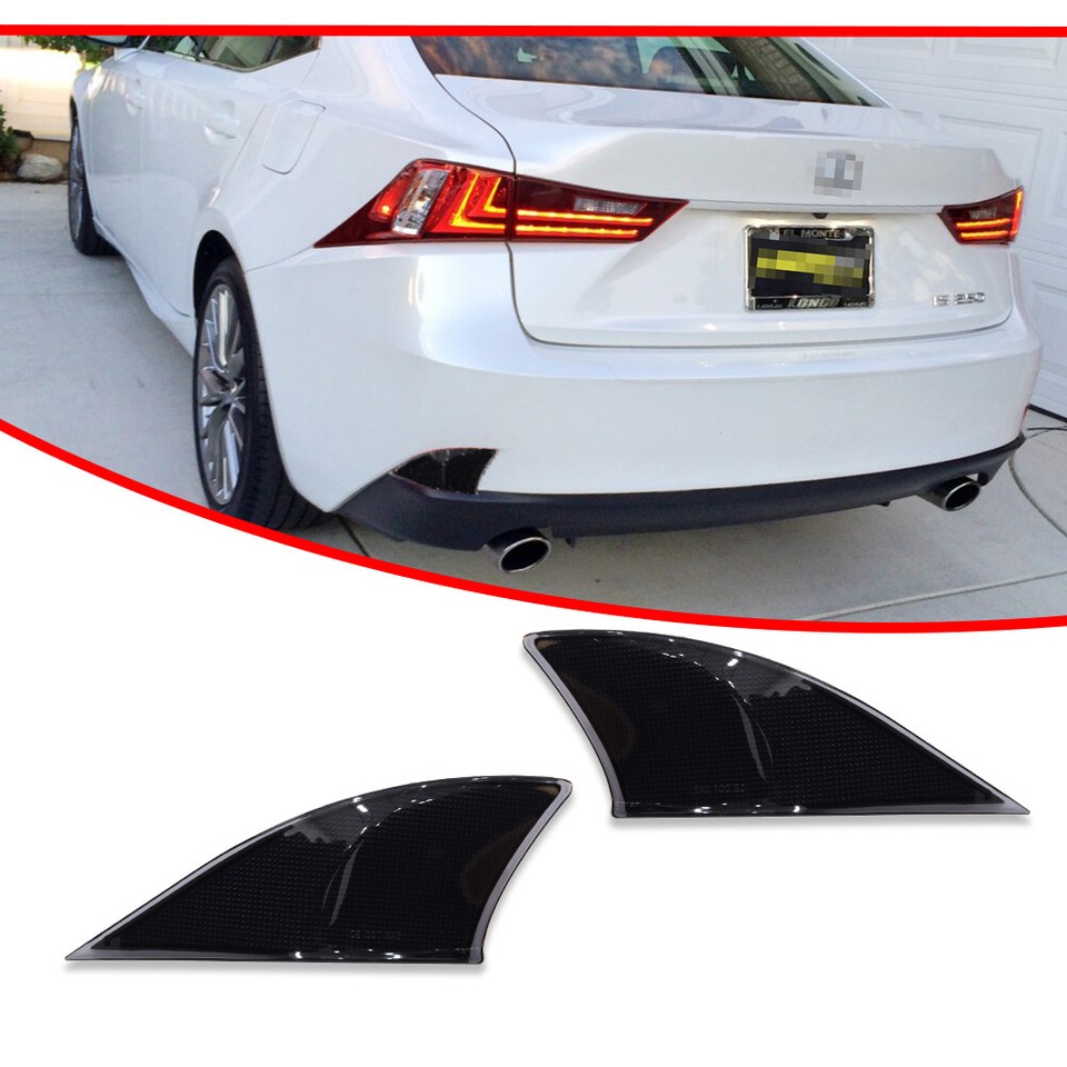 OE-Spec Smoke Rear Bumper Reflector Lens Assy For Lexus IS IS250 IS300 ...