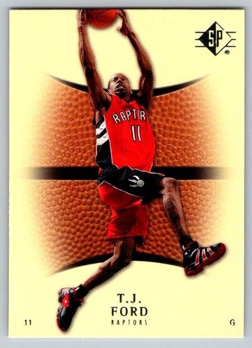 2007-08 SP Upper Deck Basketball T.J. Ford Toronto Raptors #72 | eBay