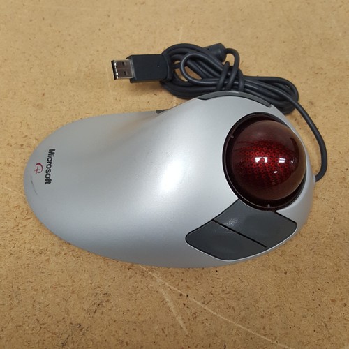 Microsoft Trackball Explorer 1.0 PS2/USB Compatible Mouse X08-70390 ...