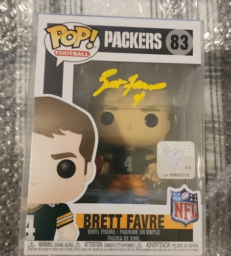 Rare Brett Favre Funko Pop RADTKD Sports Limited Edition Autograph Mint ...