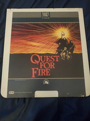 Vintage SelectaVision CED "Quest for Fire" Classic Film on Video Disc | eBay
