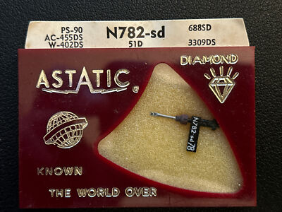NOS Turntable Stylus Needle Astatic N782-sd Tetrad | eBay