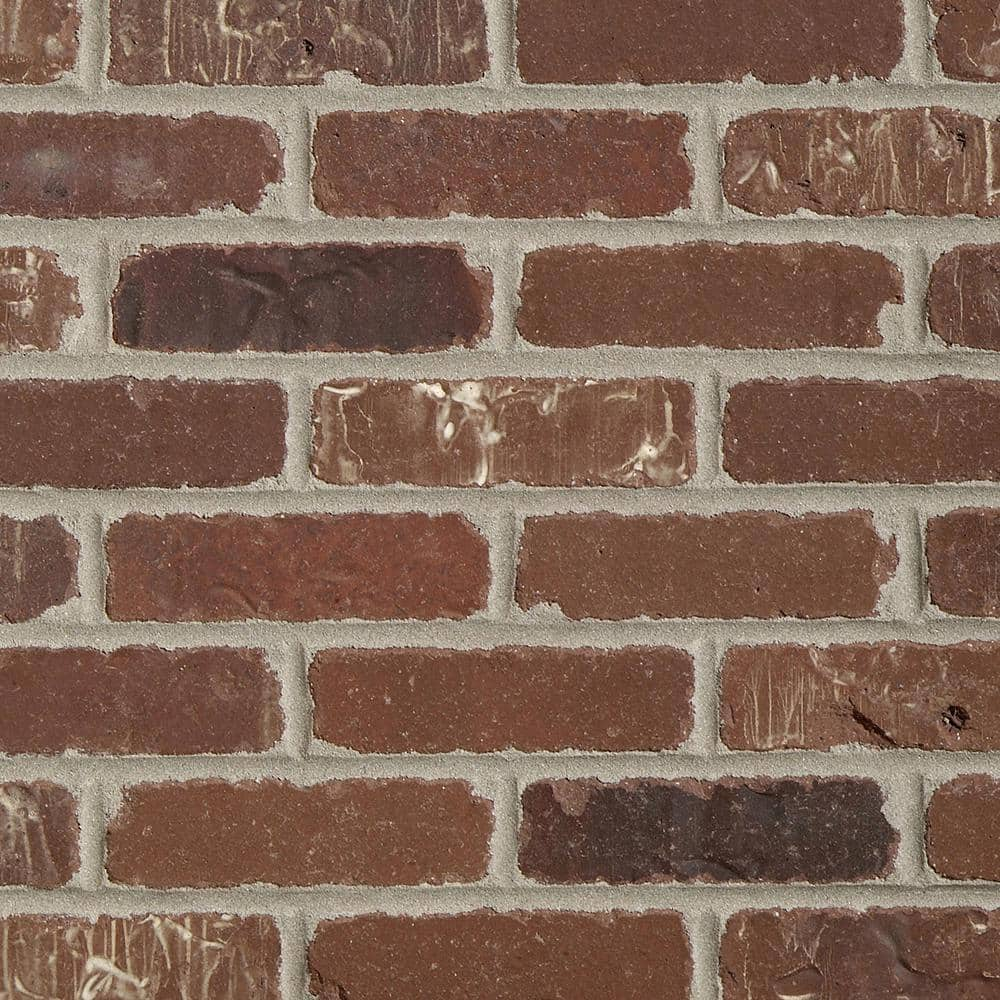Old Mill Brick Boston Mill Thin Brick Singles Flats 7.625" x 2.25" (Box ...