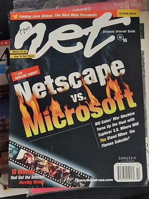 .Net the Internet Magazine (Oct 1996) Pre-Owned USA English Magazine in ...