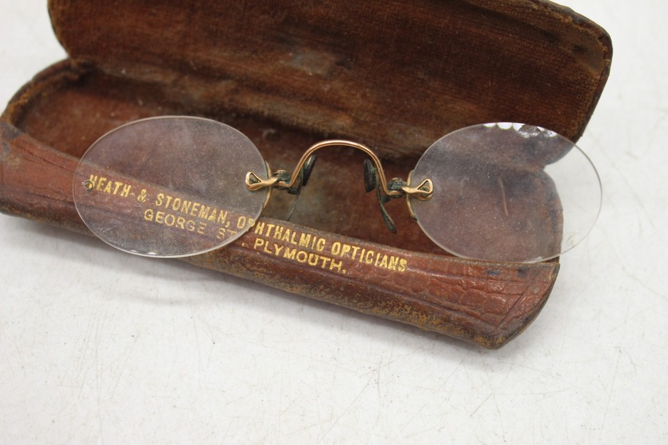 T x3 Antique Optical Glasses Inc Rolled Gold Lorgnette, Heath ...