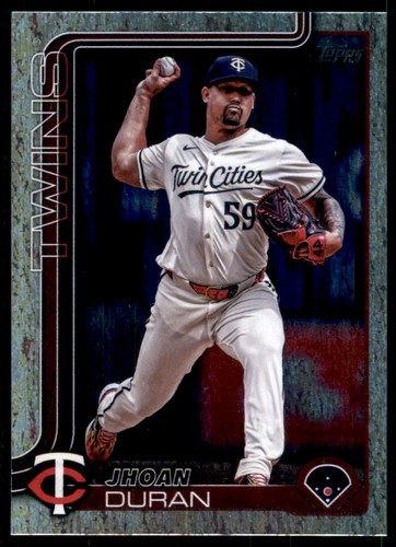 2025 Topps Baseball #687 Jhoan Duran Holo Foil | eBay