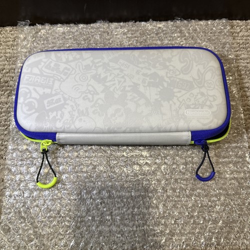 Carrying Case for Nintendo Switch Splatoon 3 Edition White Zipper Open ...