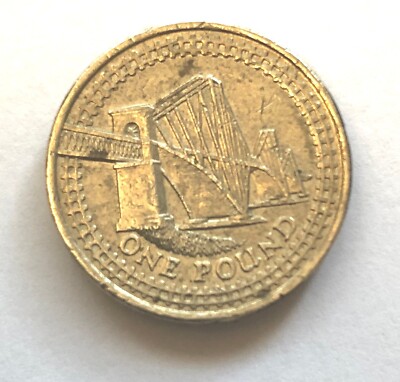 2004 Forth Railway Bridge - Scotland One Pound Coin no longer in ...