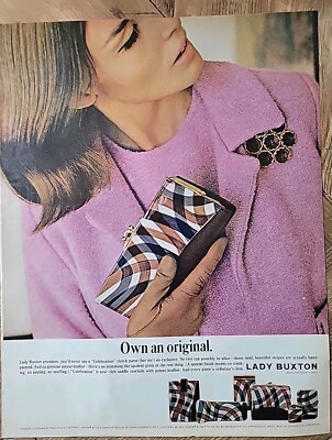 1964 Lady Buxton womens Celebration. wallet clutch purse vintage ad | eBay