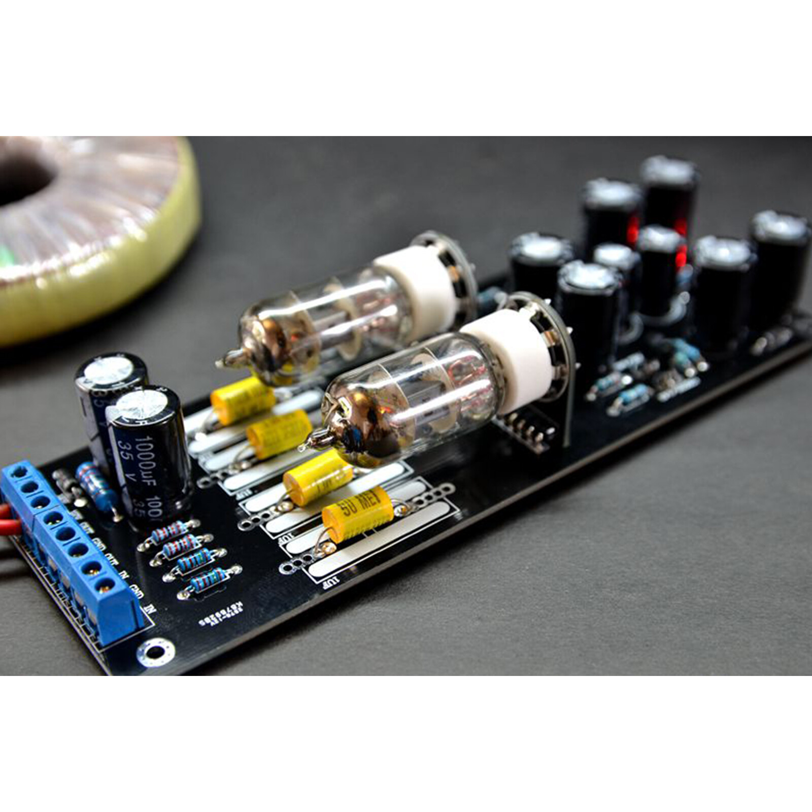 1pc 6J1 tube preamp kit assembled circuit board audio DIY | eBay