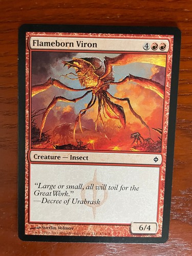 MTG Flameborn Viron SINGLE USED EXCELLENT CONDITION SEE PHOTOS | eBay