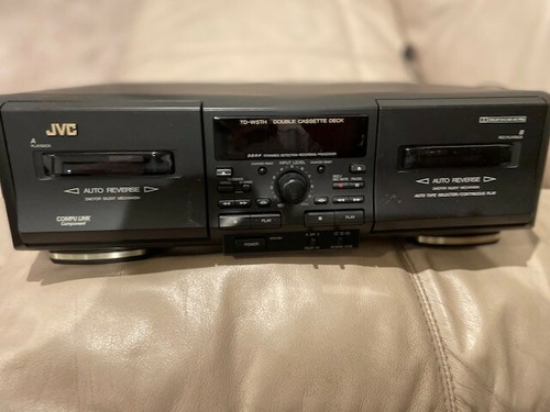 JVC DOUBLE CASSETTE DECK TD-W5TH | eBay