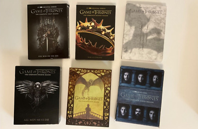 Game of Thrones Complete Season 1- 6 HBO DVD Sets | eBay
