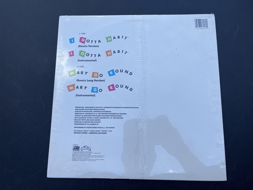 NEW SEALED COOL C - I gotta habit 12” Vinyl Record 1989 Atlantic ...