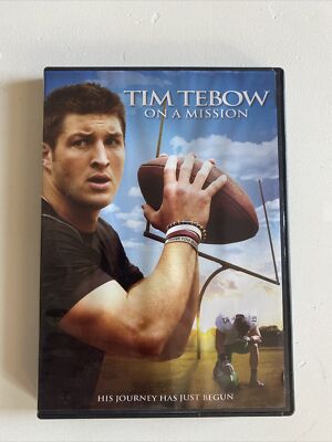 Tim Tebow: On a Mission (DVD, 2012) Disc in great condition ...