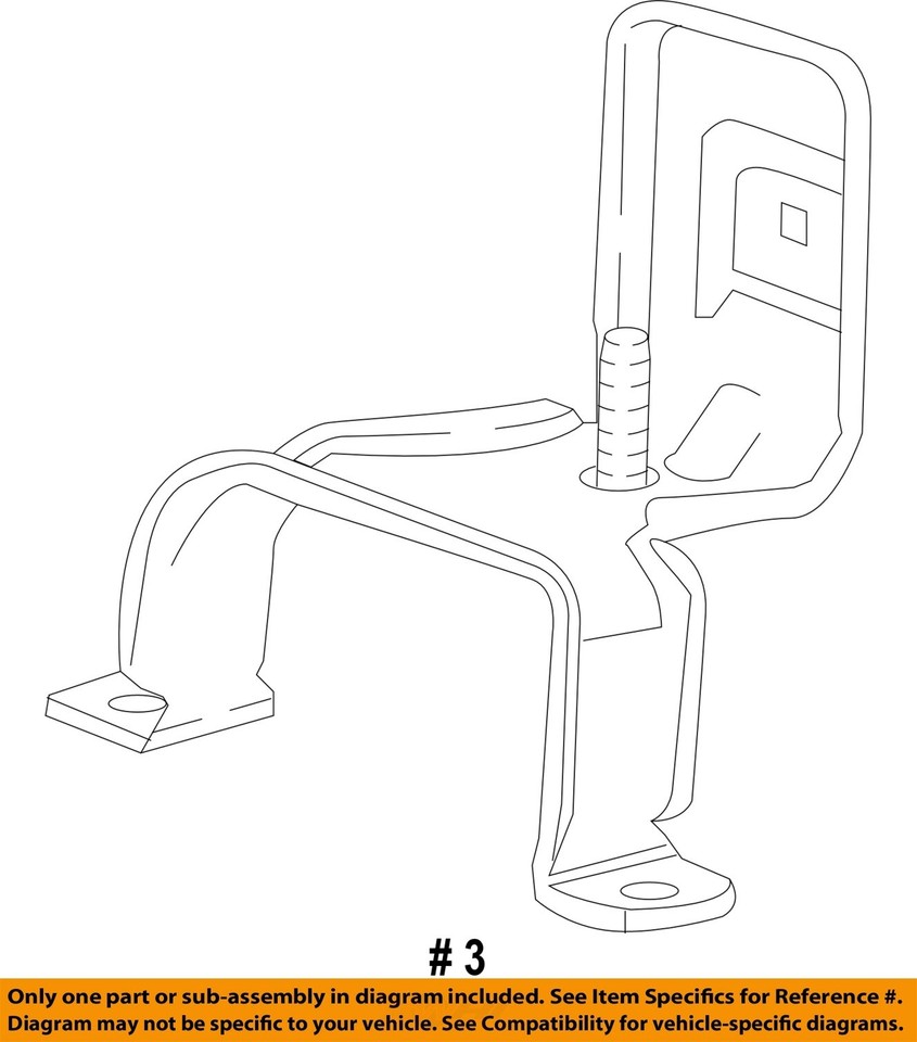 GM OEM 17-23 Sierra 2500 HD Engine Air Intake-Mount Bracket 23458511 | eBay