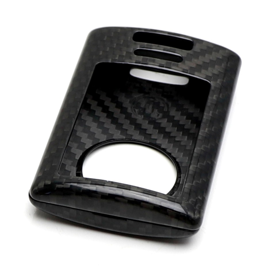 Real Black Carbon Fiber Key Fob Cover For Chevy C7 Corvette Stingray ...