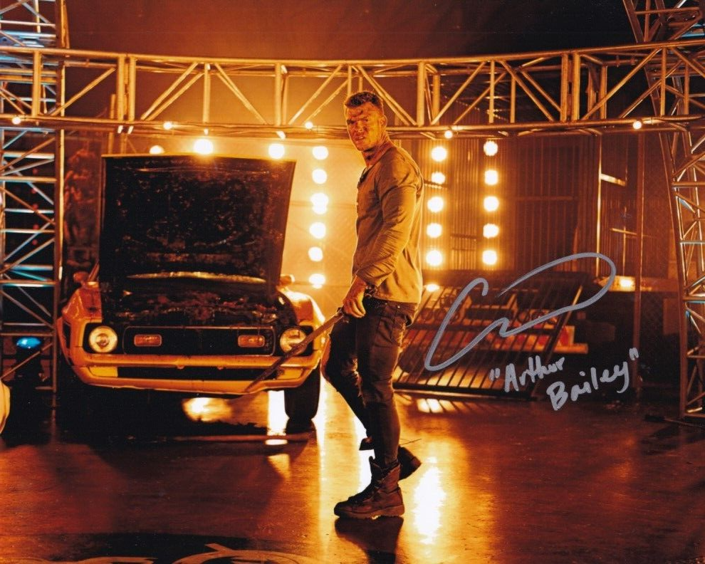ALAN RITCHSON signed Autogramm 20x25cm BLOOD DRIVE in Person autograph ...