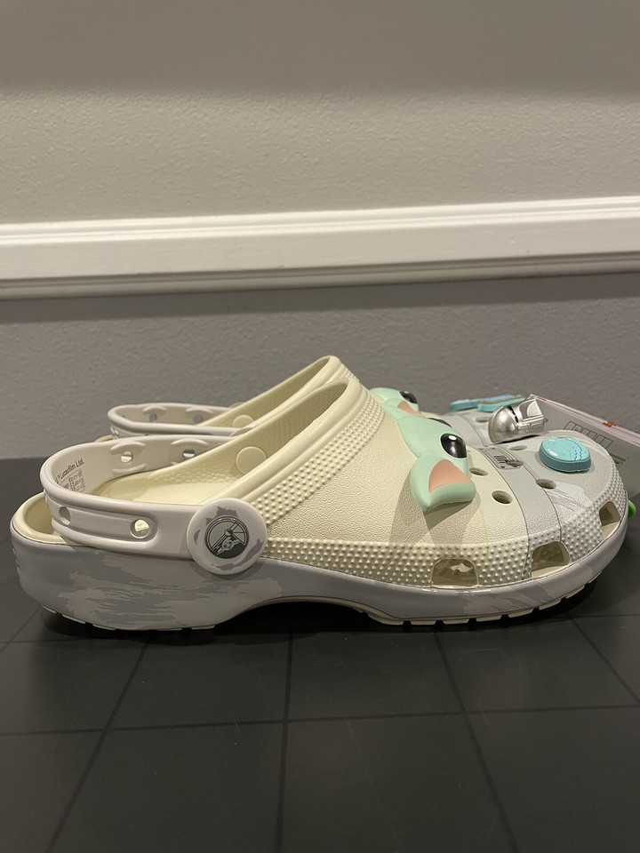 Star Wars Grogu Crocs Unisex Classic Clog - Size 7 Men’s / 9 Women’s | eBay
